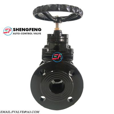 China ANSI 150 Cast Iron Metal Seal Rising Stem Flange Gate Valve for sale