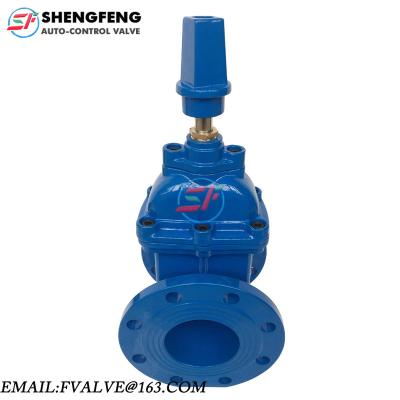 China DN65-DN300 ductile iron resilient seated Gate Valve for sale