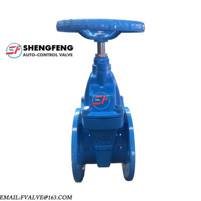China BS5163 DN80 resilient seat non rising cast iron gate valve for sale
