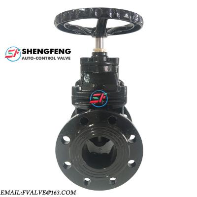 China ANSI 150 Cast Iron Metal Seal Rising Stem Flange Gate Valve for sale