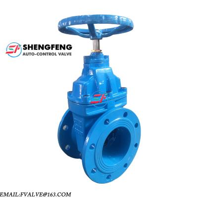 China handwheel cast iron underground 6 inch water gate valve for sale