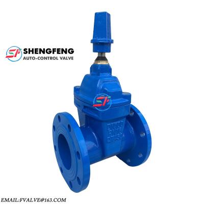 China DN65-DN300 ductile iron resilient seated Gate Valve for sale