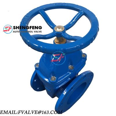 China ANSI 150 Cast Iron Metal Seal Rising Stem Flange Gate Valve cast iron valve for sale