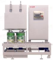 China PLC Controlled Large Capacity 200L Semi Automatic Drum Filling Machine for sale