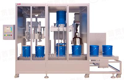 China 220V/50Hz Power Supply Liquid Up Filling Machinery For Liquid Products Manufacturing Te koop