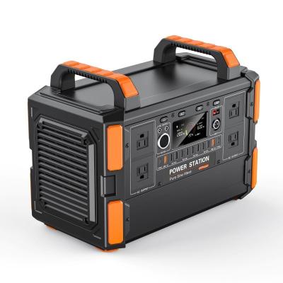 China 1200W Portable Power Station with LiFePO4 Battery and MPPT Controller for Outdoor Camping for sale