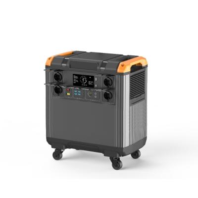 China 3000W 5376Wh LiFePO4 Power Station, Pure Sine Wave, AC/Solar/Car Charge, Home RV Backup, CE FCC UKCA for sale