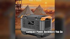 2400W Best Portable Power Station for Camping and Emergencies