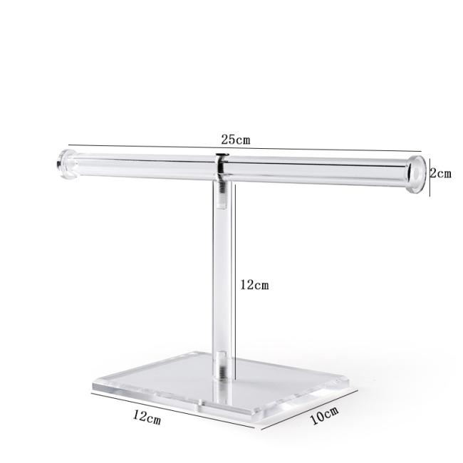 1-tier acrylic jewelry display stand