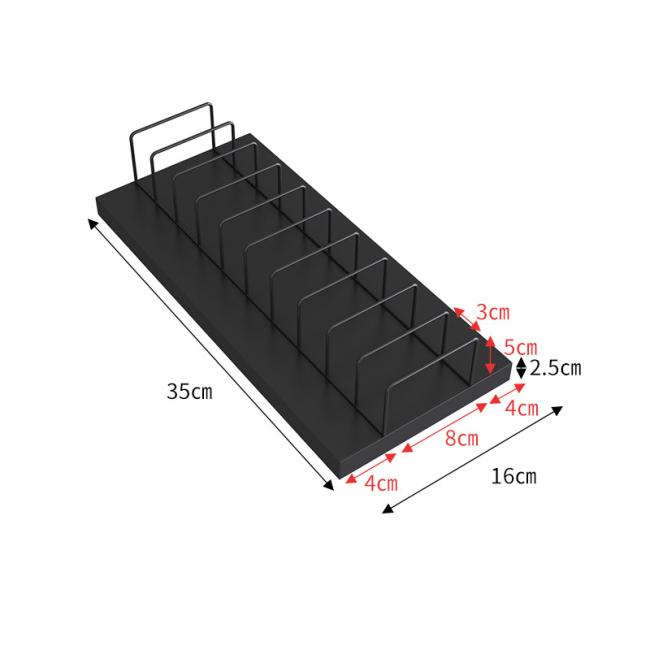 1 row stone display stand configuration