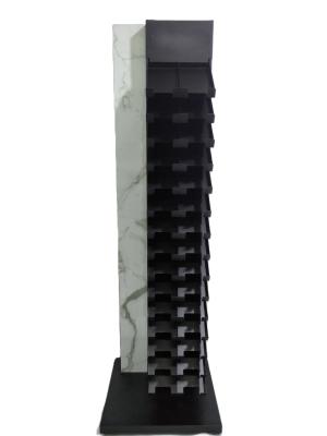 China RoHS Stone Display Base 2000mm Retail Showrooms Floor Tile Display Rack Customizable for sale