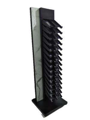 China RoHS Stone Display Base 2000mm Retail Showrooms Floor Tile Display Rack Customizable for sale