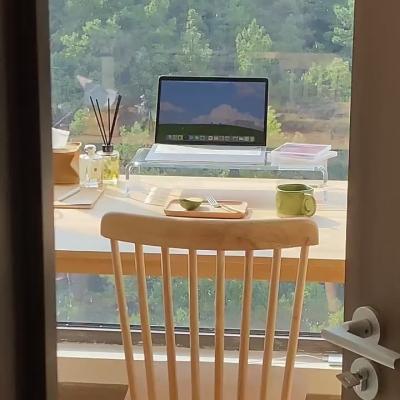 China Heightening 10cm Display Computer Monitor Rack U Shaped Monitor Mount Rack For Office for sale