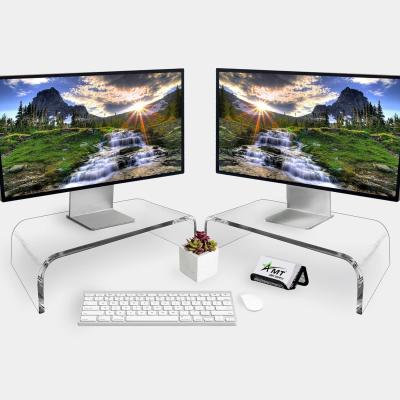 China Heightening 10cm Display Computer Monitor Rack U Shaped Monitor Mount Rack For Office for sale