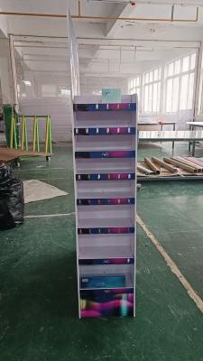 China Sleek Retail Point Of Purchase Display Stands Customize Size High Impact Stand Alone Pos for sale