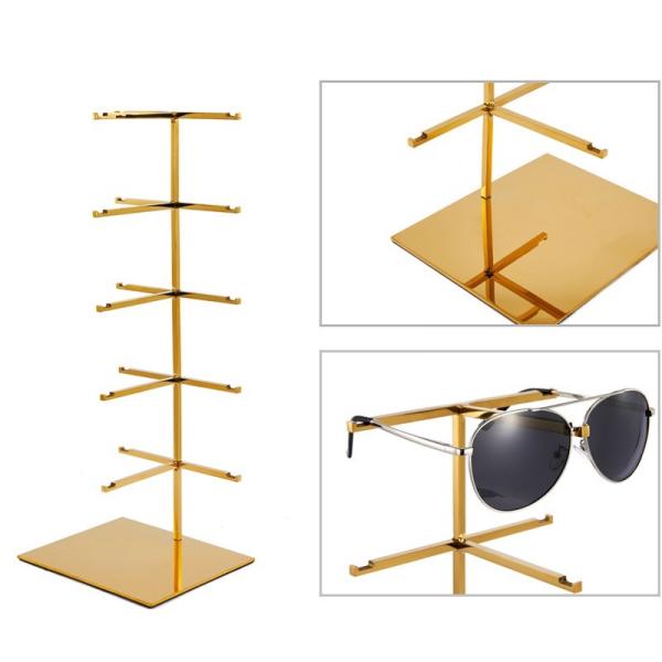 Quality Multi Layer Sunglasses Organizer 1KG Glasses Holder Stand OEM Eyeglasses Display for sale