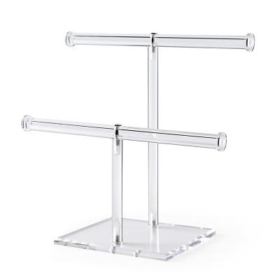 China Multi Tier Counter Top Display Stand 25cm  Bracelet Necklace Jewelry Display Stand for sale