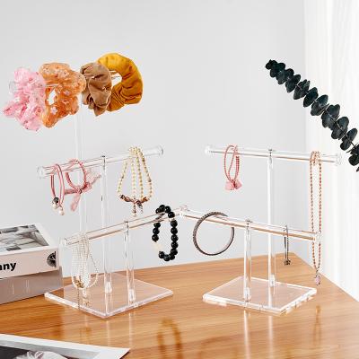 China Multi Tier Counter Top Display Stand 25cm  Bracelet Necklace Jewelry Display Stand for sale