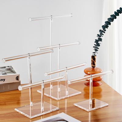 China Multi Tier Counter Top Display Stand 25cm  Bracelet Necklace Jewelry Display Stand for sale