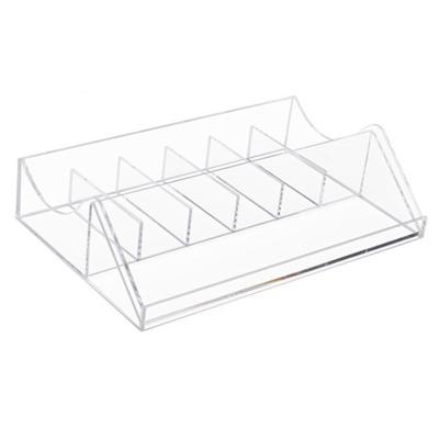 Cina 4 Divisioni -12 Divisioni Cintura Display Rack Cintura Chiara Display Stand For Home Commerciale in vendita