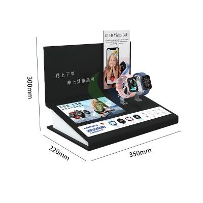 China Custom Watches Acrylic Display Stands Phone Display Stands Holder Glossy Lamination for sale