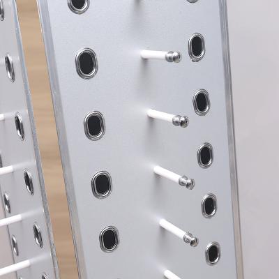 China 4 Sided Custom Display Stands 1740mm 84 Pairs Floor Standing Sunglasses Display for sale