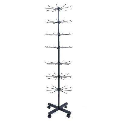 China Portable Funko Pop Spinning Display Multi Tier Wire Retail Point Of Sale Displays With Hook for sale