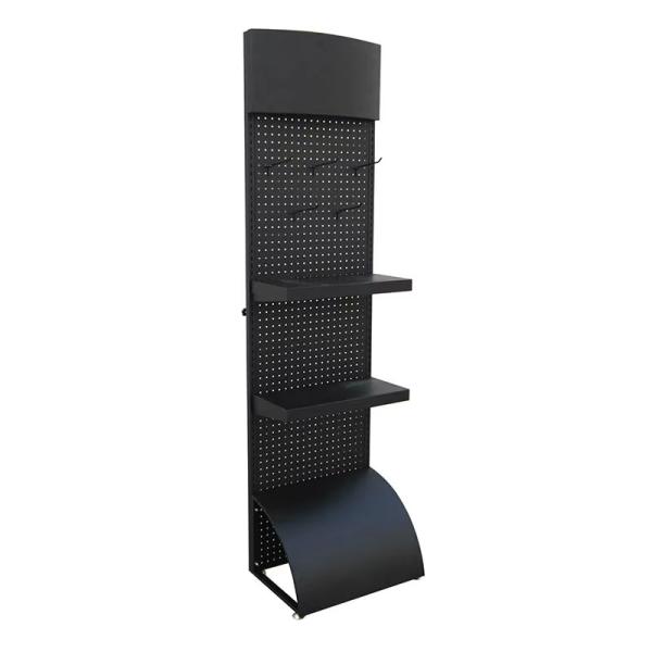 Quality Heavy Duty Grocery Store Display Racks Trade Shows Powder Coated Wall Mount Gondola Shelving for sale
