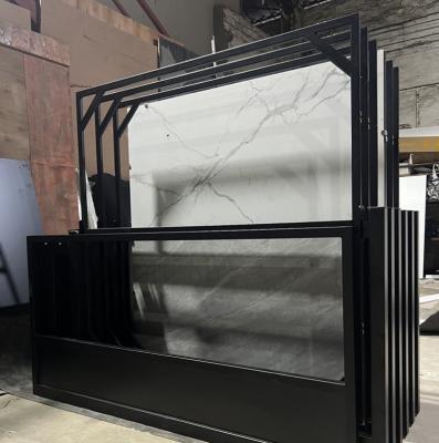 Cina 1200 X 1200 mm Display di piastrelle Sliding Out Personalizzazione LOGO Display rotante in vendita
