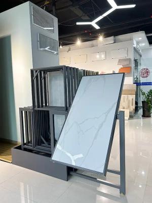 Cina 1200 X 1200 mm Display di piastrelle Sliding Out Personalizzazione LOGO Display rotante in vendita