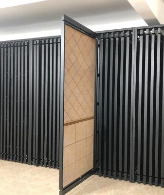 Cina Espositore per campioni di piastrelle rotante estraibile per pavimenti in legno in vendita
