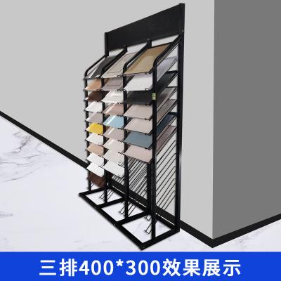 Cina Scaffalatura a filo ceramica Display Board 1880mm Mulit Rows Showroom Tile Display Rack in vendita