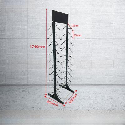 Cina Display stand a piastrelle a doppio lato da 1720 mm per saloni espositivi in vendita