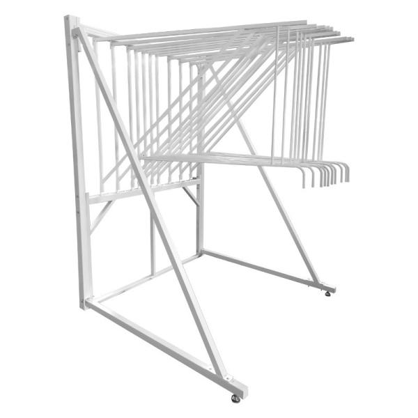 Quality Flip Page Metal Display Stands Wing Carpet Display Stand Rack Rug Rack 1.6M X 2 for sale