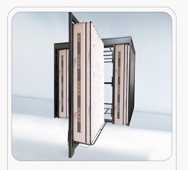 Quality Pulling Out Metal Wire Display Racks 250mm Large Mattress Display Stand for sale