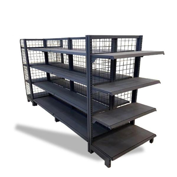 Quality Plastic Grocery Store Shelving Odm Adjustable Metal Display Racks For Shop for sale