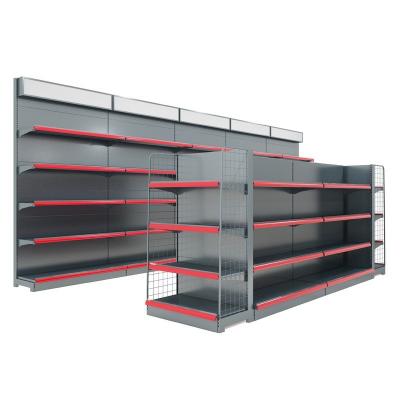 China Customized Size Grocery Store Gondola Shelving OEM Supermarket Gondola Shelving for sale