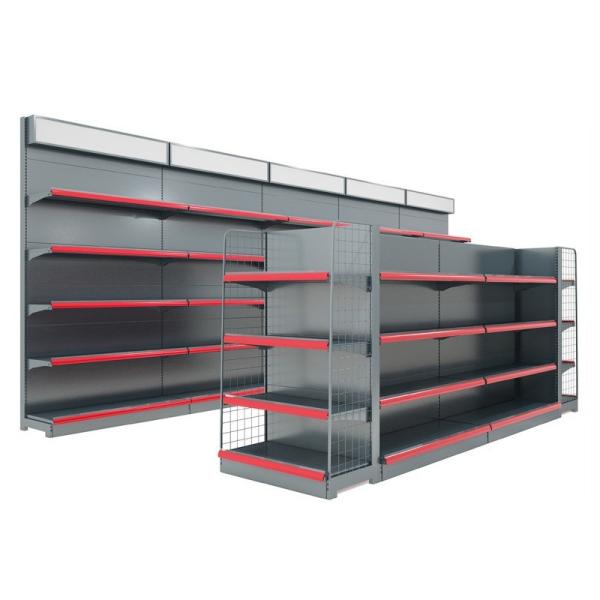 Quality Customized Size Grocery Store Gondola Shelving OEM Supermarket Gondola Shelving for sale