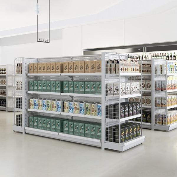 Quality Customized Size Grocery Store Gondola Shelving OEM Supermarket Gondola Shelving for sale
