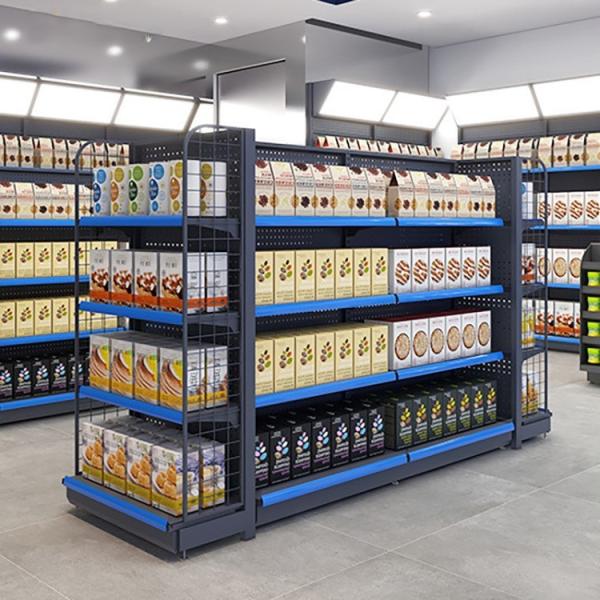 Quality Customized Size Grocery Store Gondola Shelving OEM Supermarket Gondola Shelving for sale