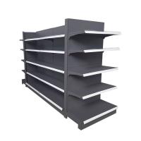 Quality Supermarket Island Gondola Rack Steel 1900mm Gondola In Retail Store for sale