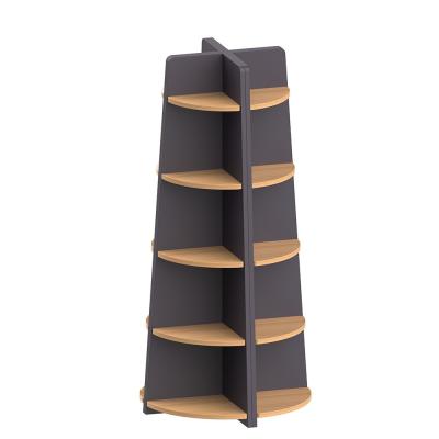 China Portable 180cm Wooden Brochure Display Stands Configurable Beverage Display Racks for sale