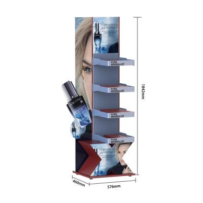 China Makeup Beauty Products  Point Of Sale Stands Custom Lipstick Display Stand  Pp Lamination for sale