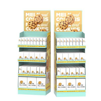 Cina Distribuzione al dettaglio Supermercato Snick Display Stand Glossy Display Point of Sale personalizzati in vendita