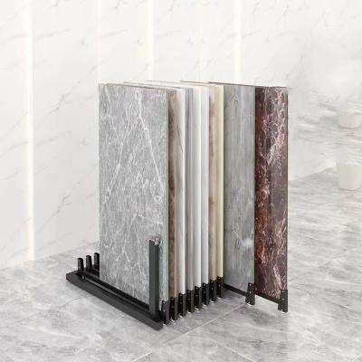 China 600x1200mm Slab Tile Display Stand  Pulling Out Granite Marble Stone Sample Display Rack for sale