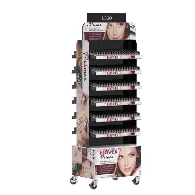 China Beauty Custom Display Stands POP POS UV Printing Custom Point Of Sale Displays for sale