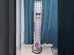 4 Sided Custom Display Stands 1740mm 84 Pairs Floor Standing Sunglasses Display
