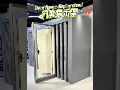 2545mm Display Cabinet Stand Customized Powder Coated Door Frame Display
