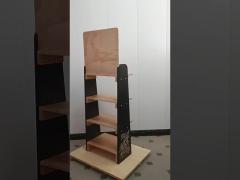 Naturfarbe Tierfutter Anzeige Stand Leichtes Gewicht ätherische Öle Anzeige Regal Boden Stand