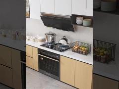 Étagère de rangement en fil métallique amovible de 80,5 cm - Présentoir de cuisine pour la vente au détail